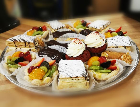 Assorted Cakes and Pastries Tray – Manna European Bakery & Deli