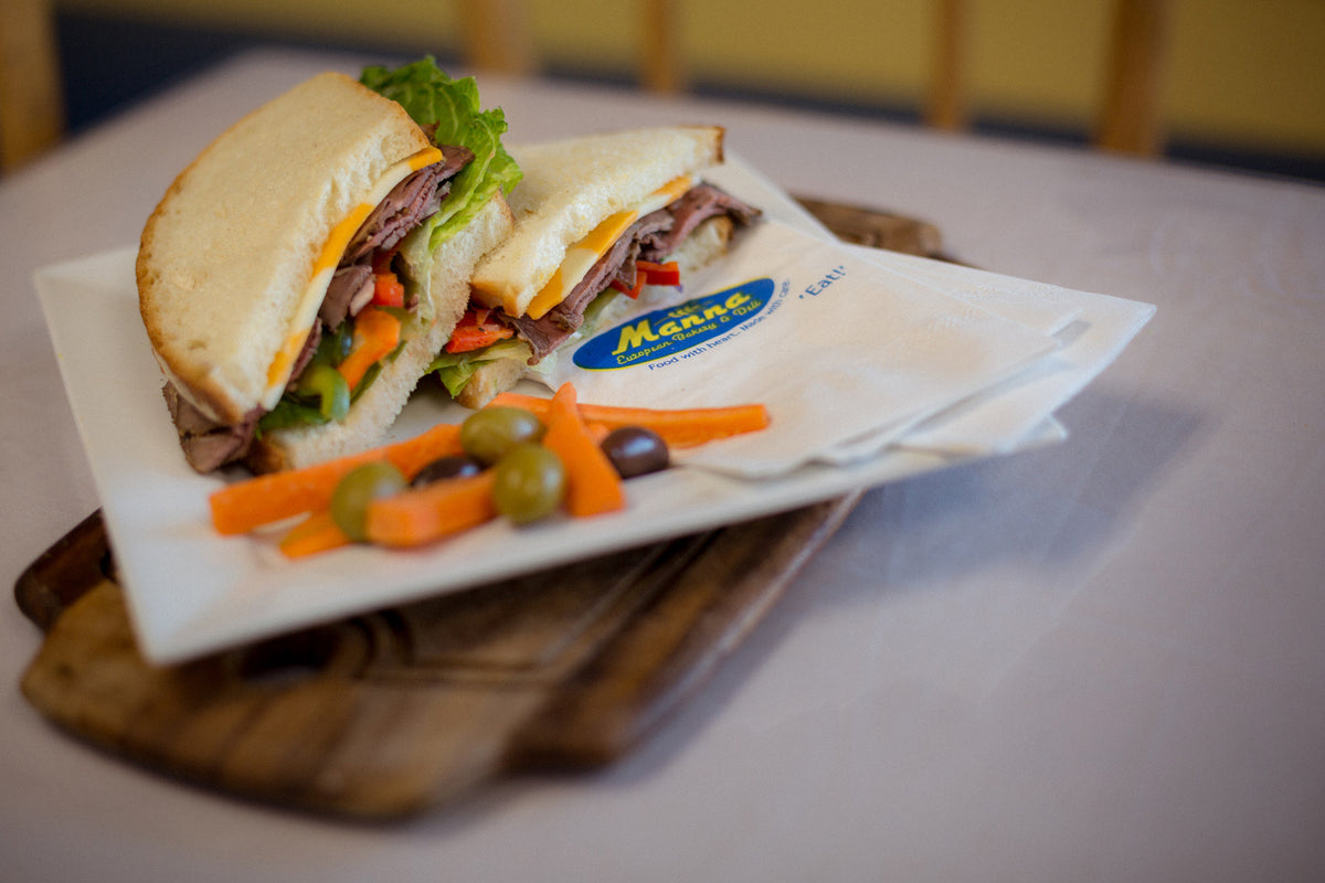 Roast Beef Sandwich – Manna European Bakery & Deli